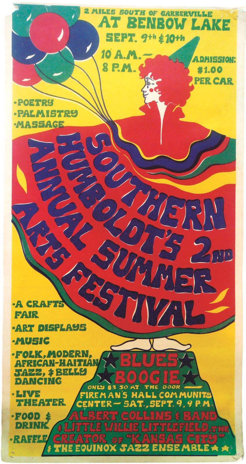 Summer Arts – Poster Collection – Humboldt Area Peoples Archive